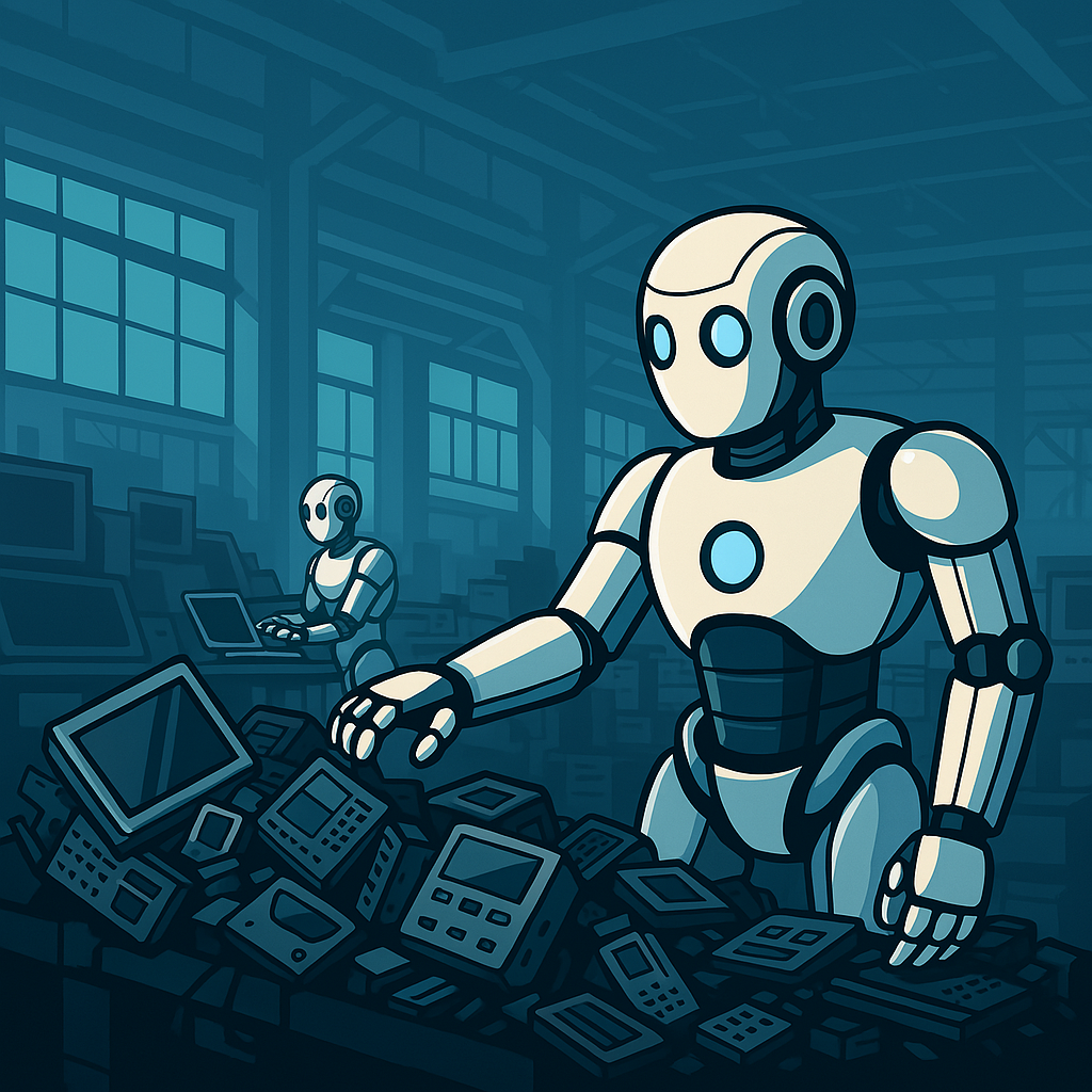 How AI Robots Are Transforming the Future of E-Waste Recycling ...