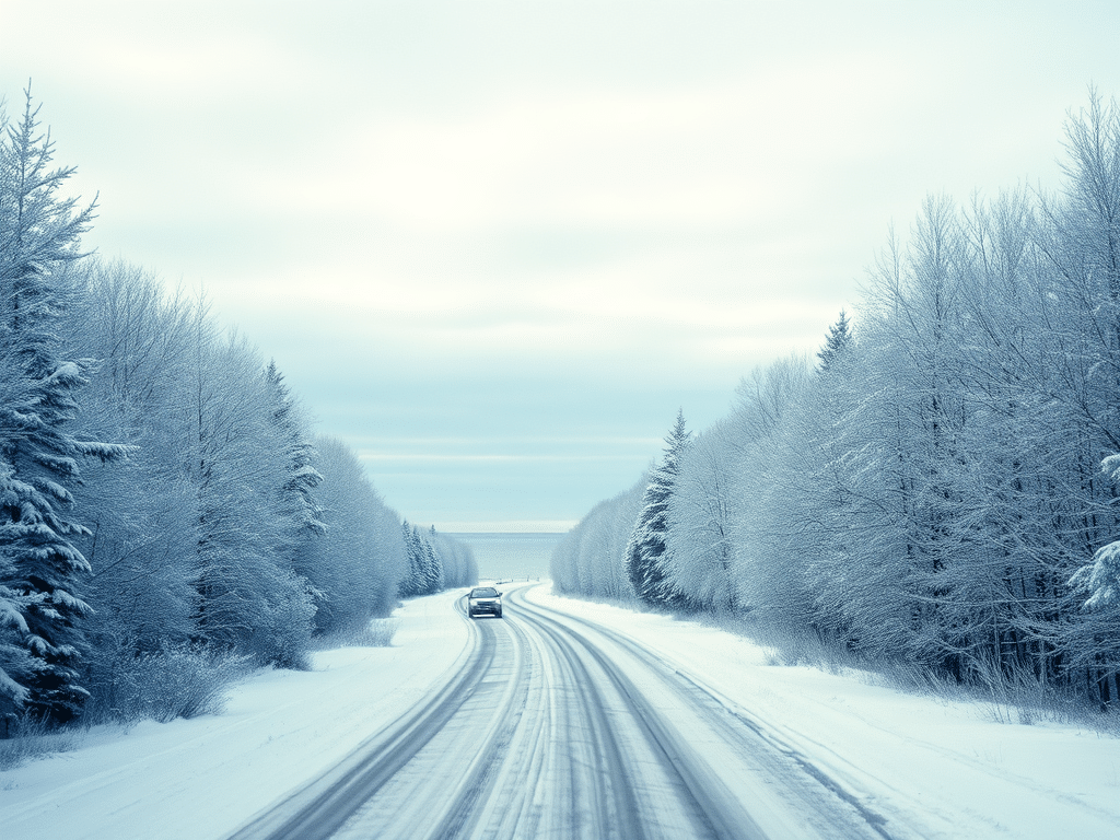 Today’s Michigan Weather — Snowfall and Cold Temperatures Across the ...