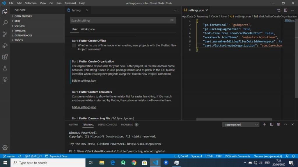 Cara Merubah Package Name Project Flutter pada Vscode dan Android ...