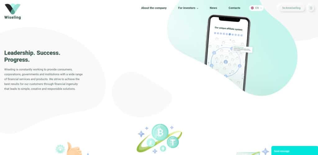 Wiseling Review: Long-term investment platform, profit 0.8% per day ...