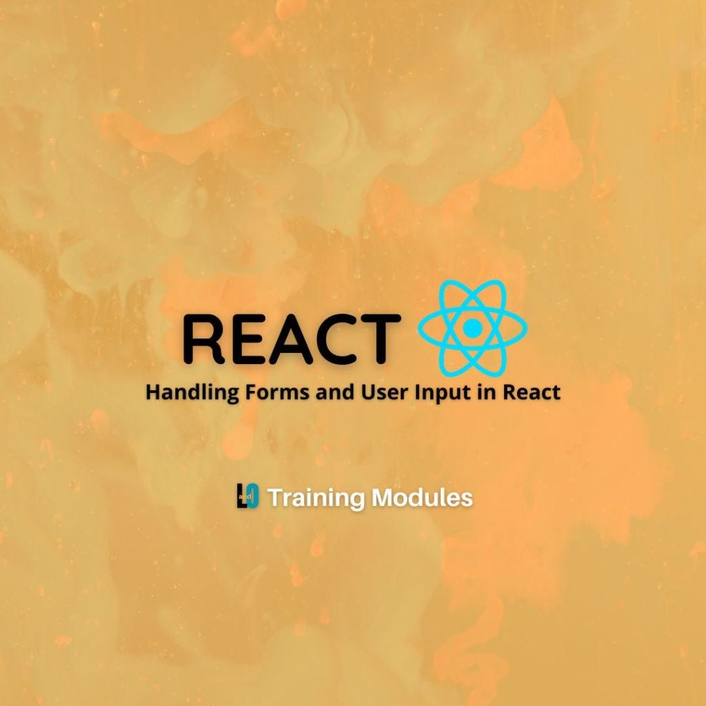 Handling Forms and User Input in React | by Zach Landis | Medium