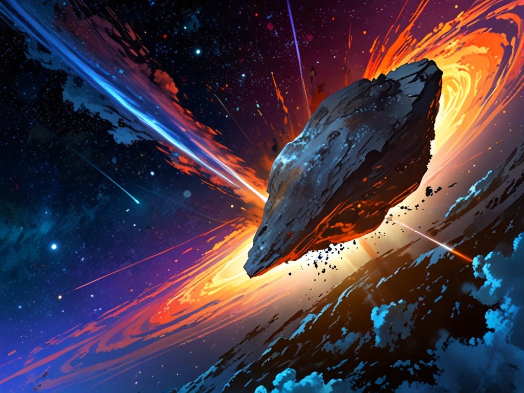 A Celestial Performance: Asteroids Dance Close to Earth | by J. | Oct ...