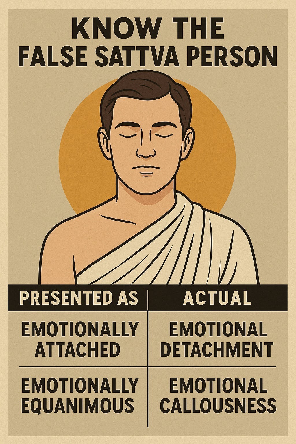 The False Sattva Person: A Cold Heart Behind a Warm Smile | by RVSwamy ...