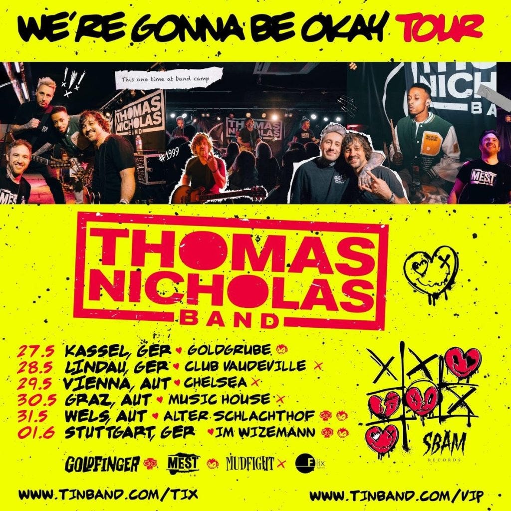 THOMAS NICHOLAS BAND Releases New Album “We’re Gonna Be Okay” | by Eugene Tierney | Medium