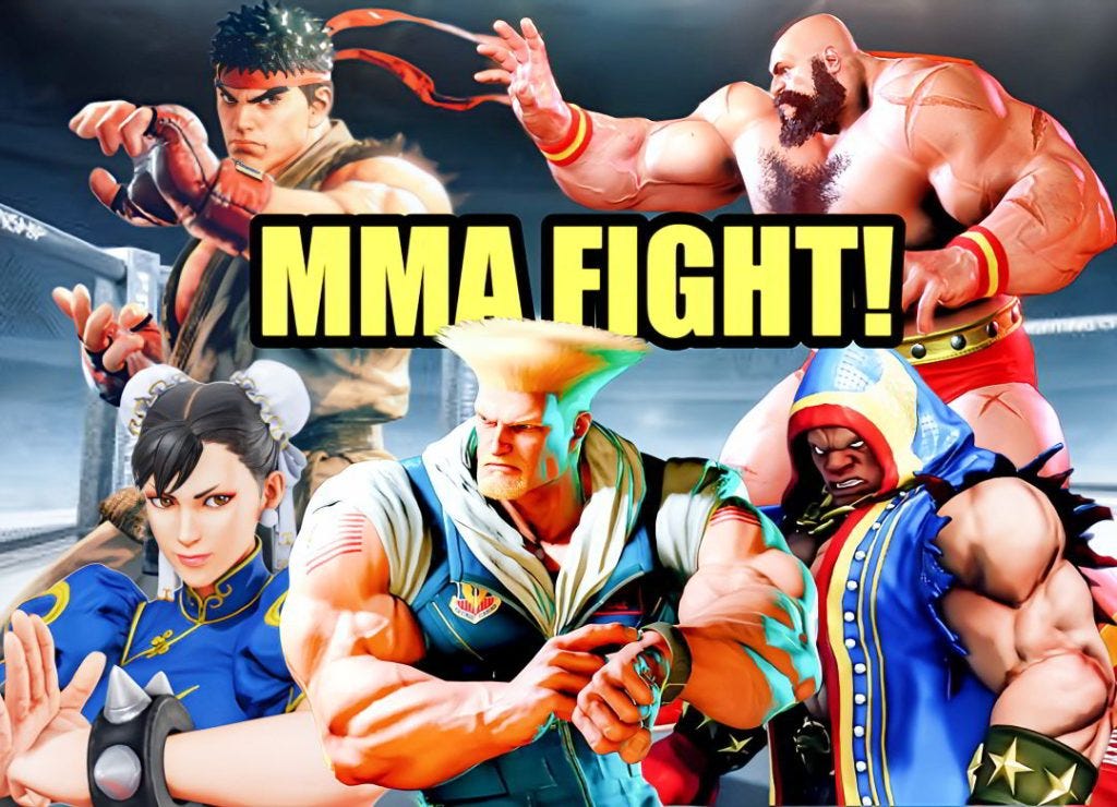 Street Fighter vs. MMA: Who’d Really Rule the Octagon | by Nicholas ...