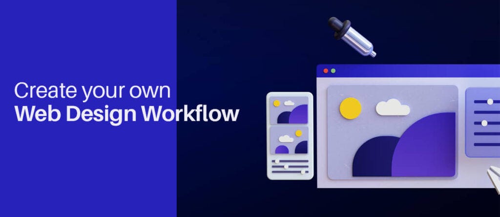 Here is a guide that will help you create your own web design workflow ...