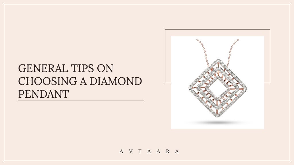 General Tips on Choosing a Diamond Pendant | by Nachiketh Drona | Jan ...