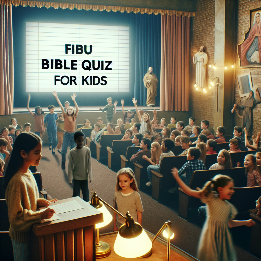 Bible Adventures: A Fun-Filled Quiz for Kids! | by BGodInspired | Medium