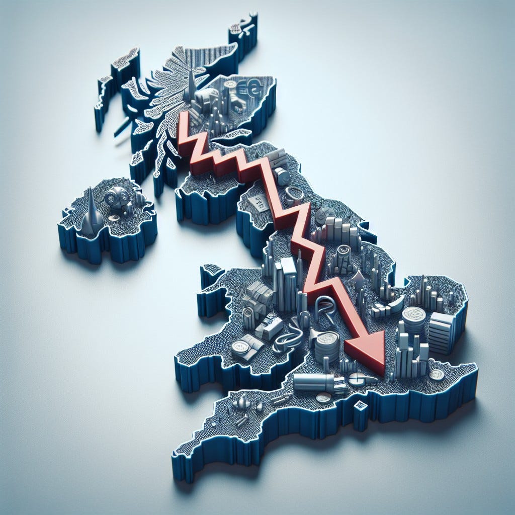 The UK Economy Falls into Recession as Consumers Cut Back on Spending ...