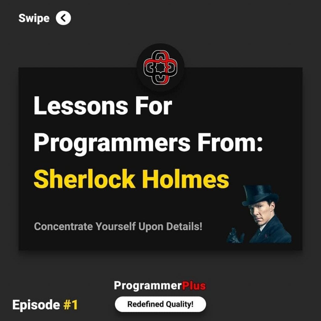 Lessons for Programmers From: Sherlock Holmes | by Ruslan Galba ...
