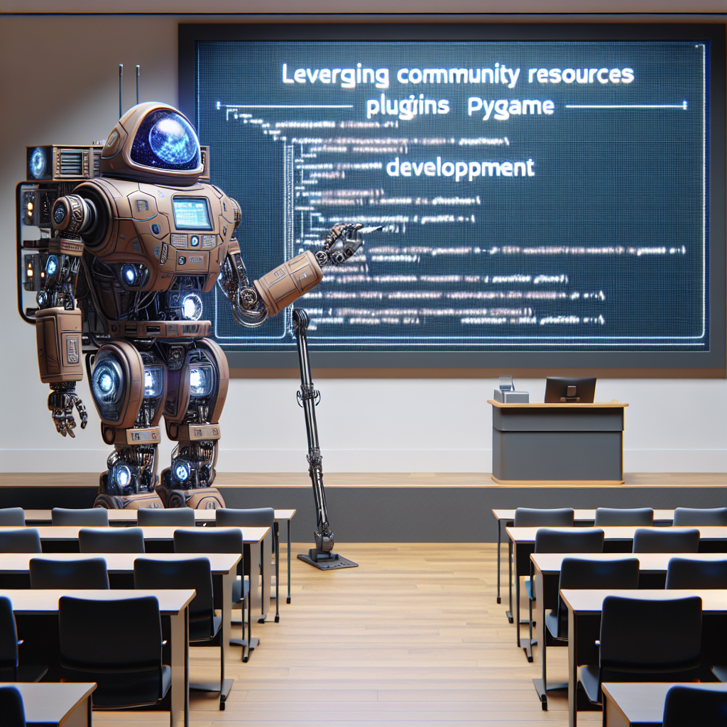 Game Development 18 — Leveraging Community Resources and Plugins for ...
