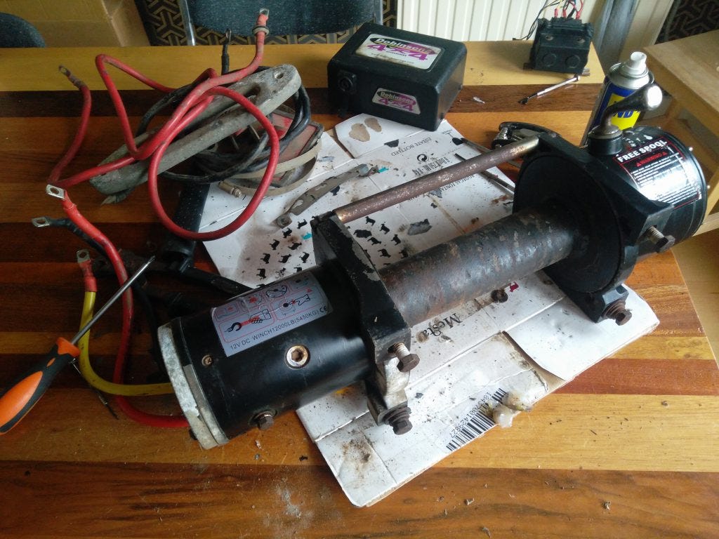 Winch Repair In Abu Dhabi - Frontlinem - Medium