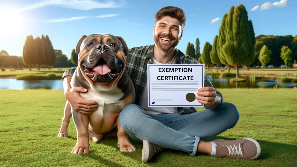 Complete Guide to Securing an Exemption Certificate for XL Bully Owners ...