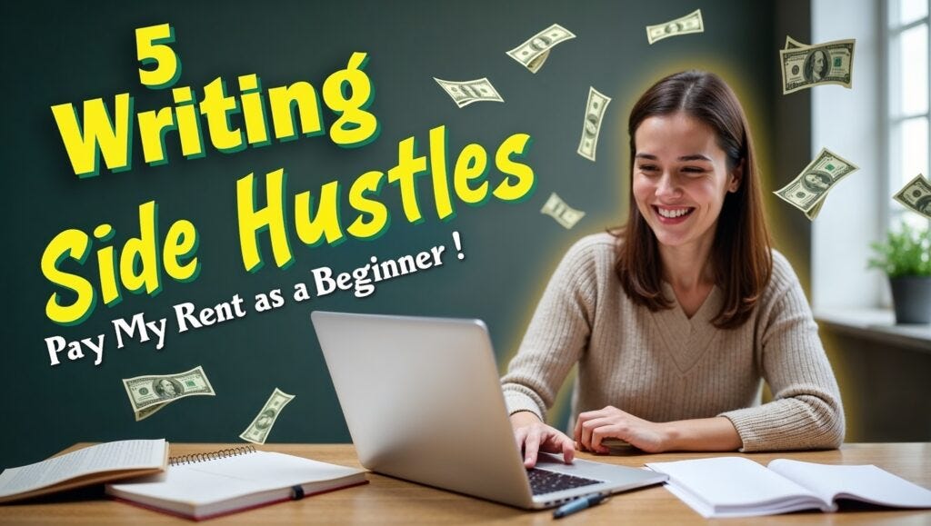 5 Writing Side Hustles That Pay My Rent As A Complete Beginner | by ...