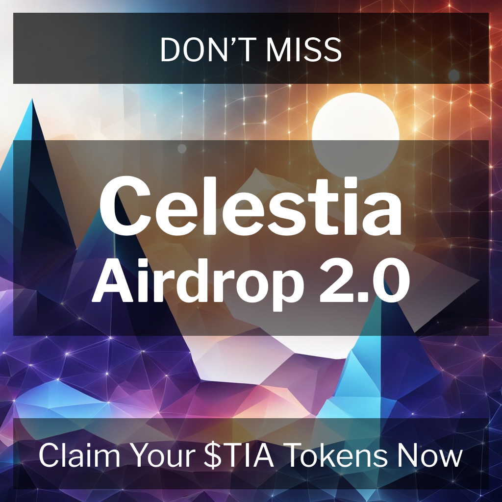 💫 Airdrop Alarm: Celestia Genesis Drops $TIA Tokens für Saison 2! 🌌 ...