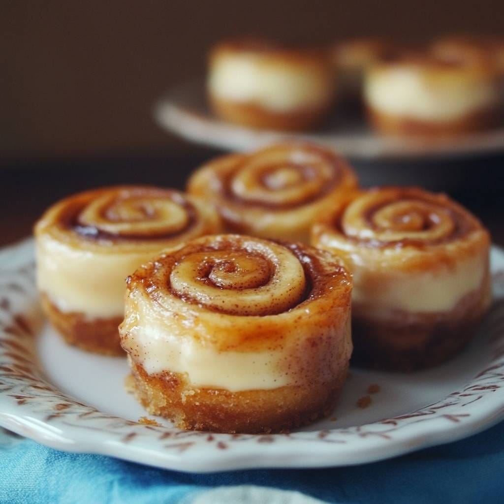Mini Cinnamon Roll Cheesecakes | by recipeshub | Oct, 2024 | Medium