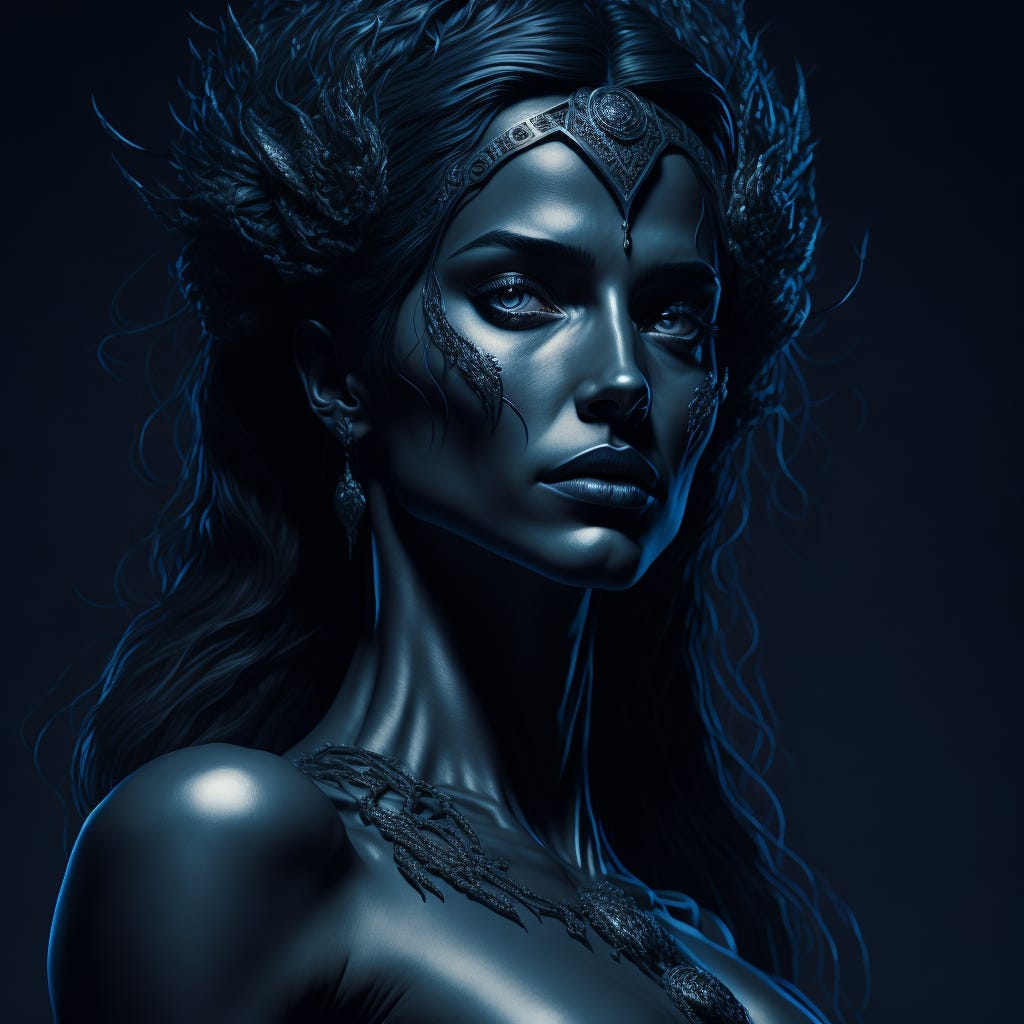 Nyx: Unveiling the Secrets of the Night | by Lamia NightStorm | Oct ...