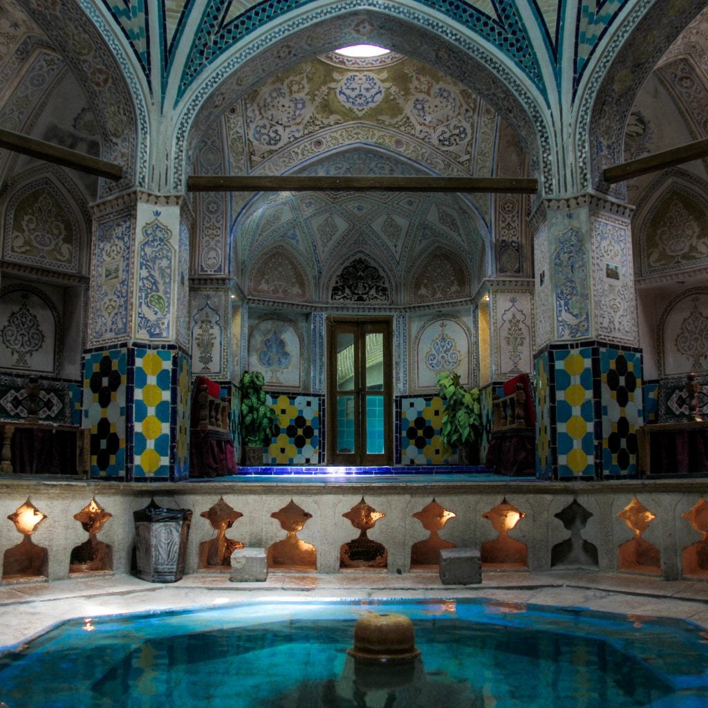 Persian bath in Iran — BitoTrip. Perhaps fewer know that the Iranians ...