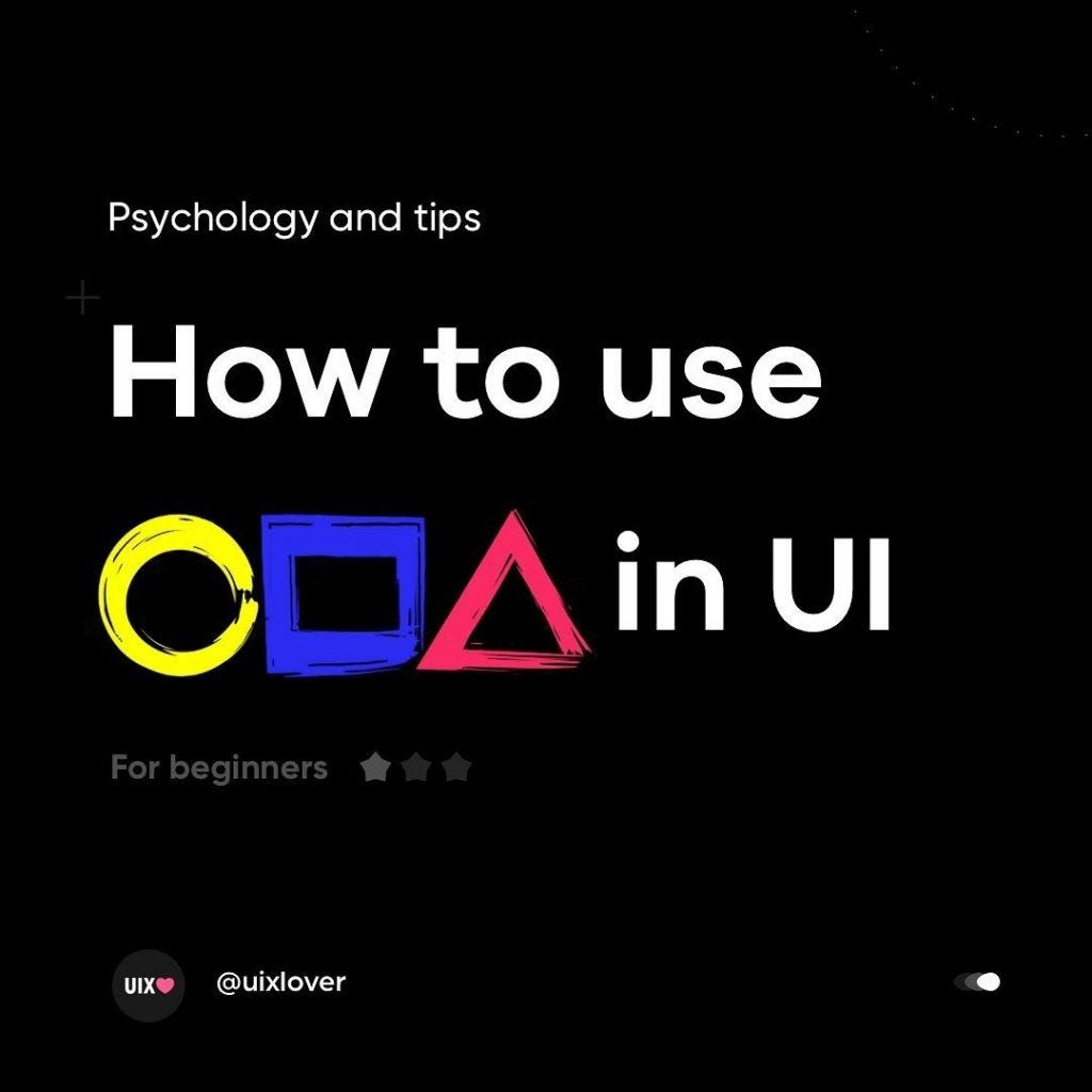 How to Use Shapes in UI. How to use shapes in UI ⚡️ | by Ruslan Galba ...