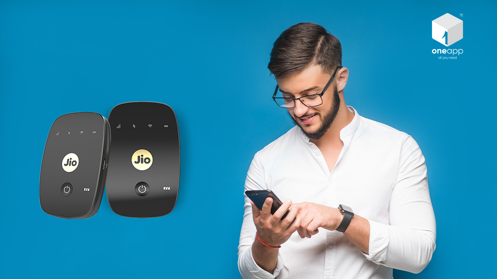 Jio Fi Data Card Recharge Online On Oneapp | by Poonamcubeoneapp | Medium
