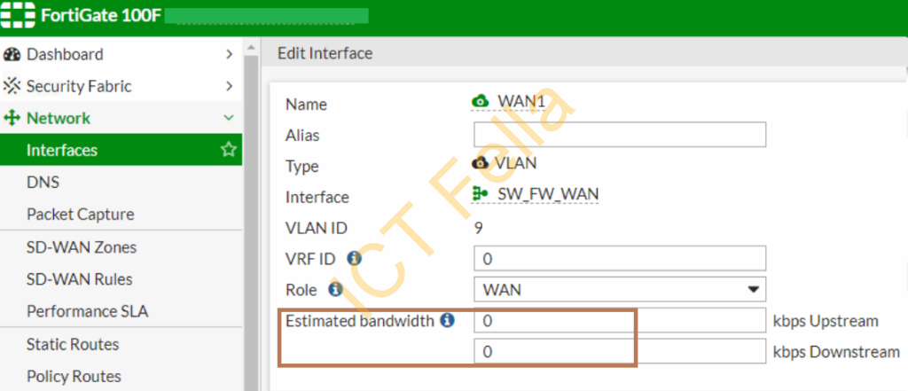How To Configure Basic Bandwidth Shaping Policing On Cisco Fortigate For Isp Connection — Ict