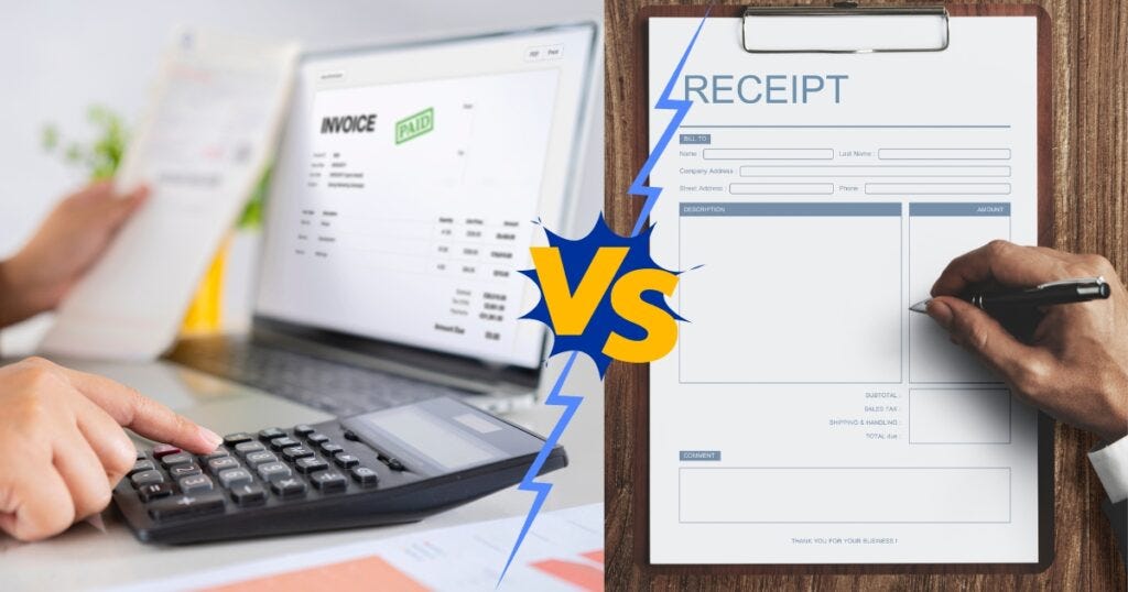 Invoice vs Receipt: Key Differences You Need to Know | by Sage Software ...