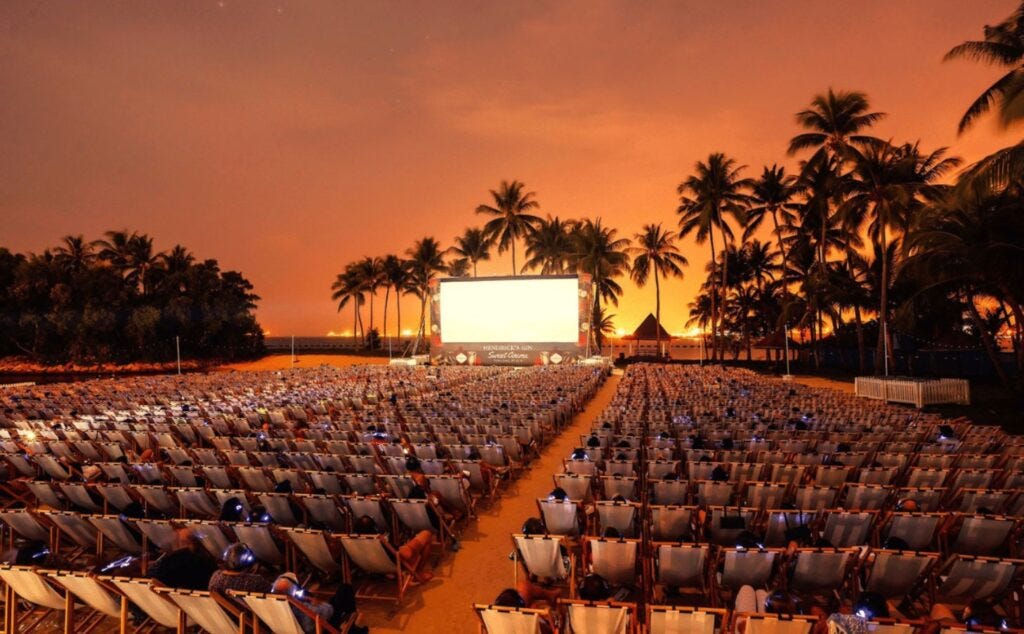 Escape to Asia’s most beautiful open-air cinema — Hendrick’s Sunset ...