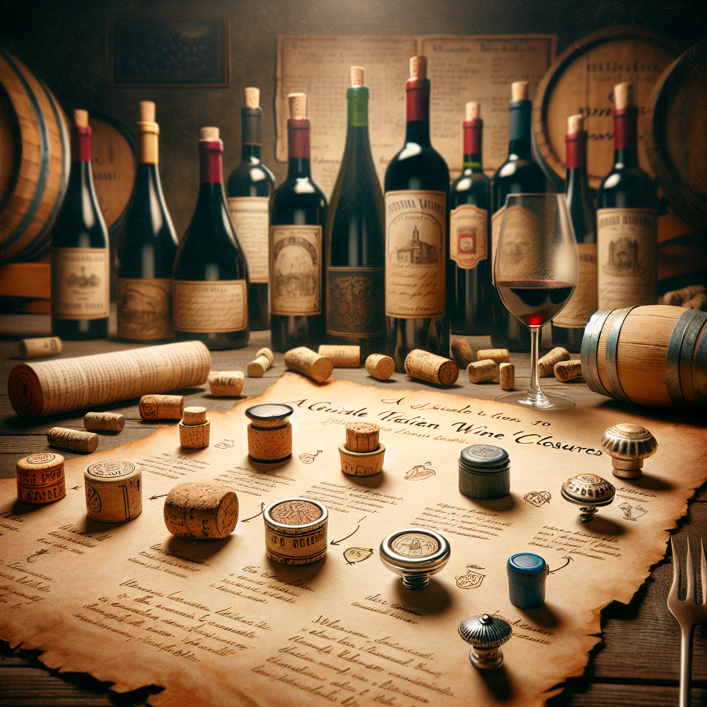 A guide to Italian wine closures: From cork to screw cap | by Lynn ...