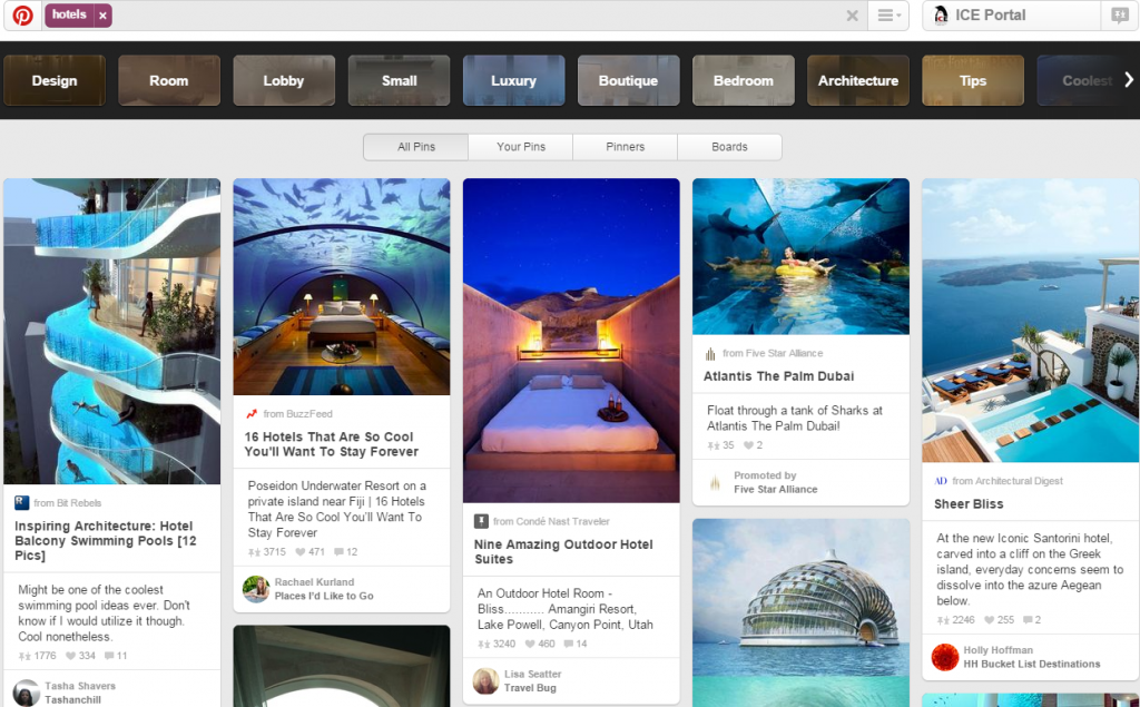 Instagram y Pinterest, las redes sociales perfectas para tu hotel | by redforts software | Medium