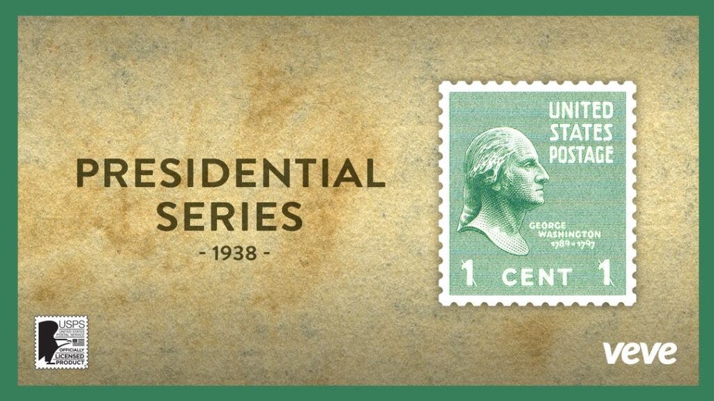 USPS — Stamp Art — Presidential Series (1938) Series 1 | by VeVe France ...
