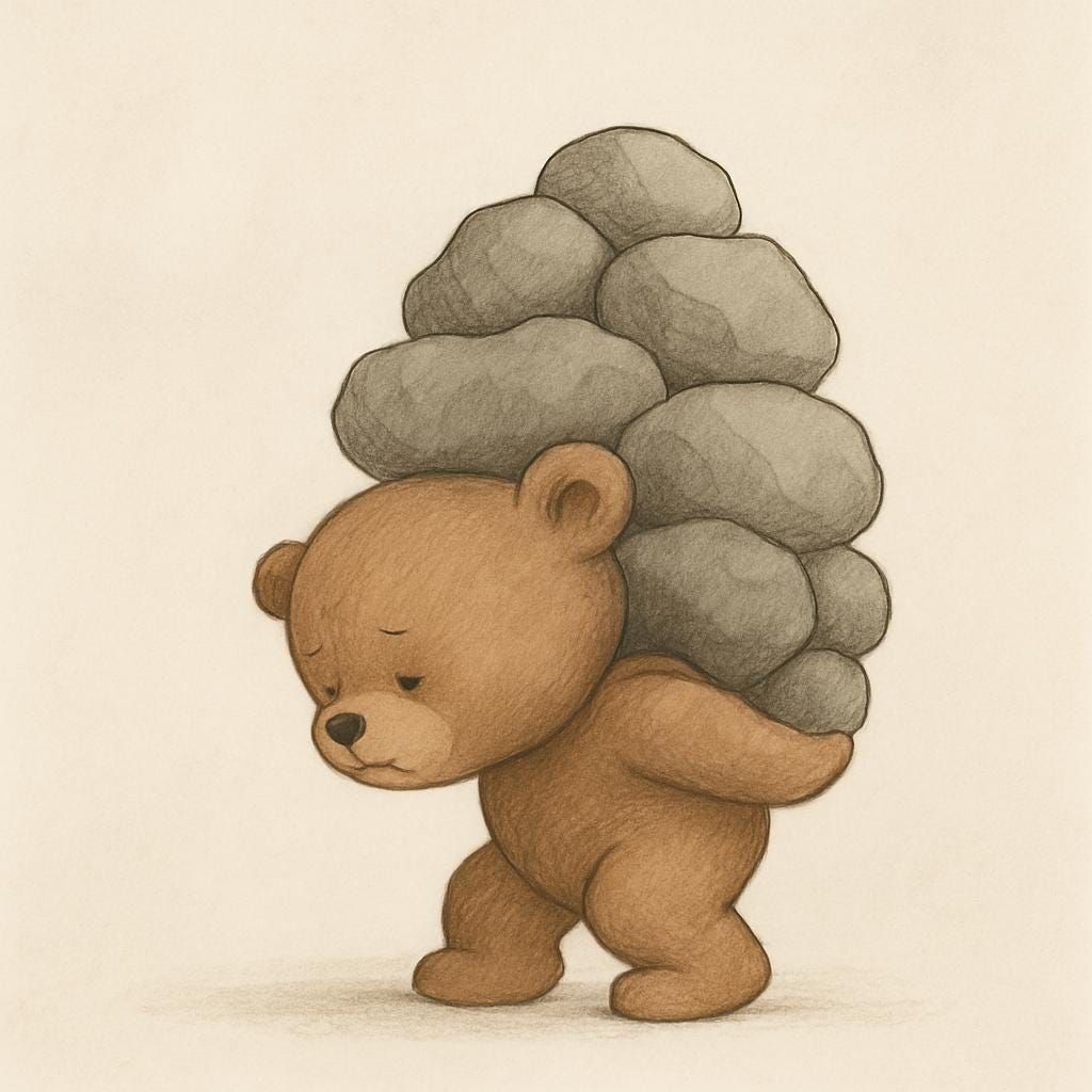 Just Because We Carry It Well Doesn’t Mean It’s Not Heavy | by ...