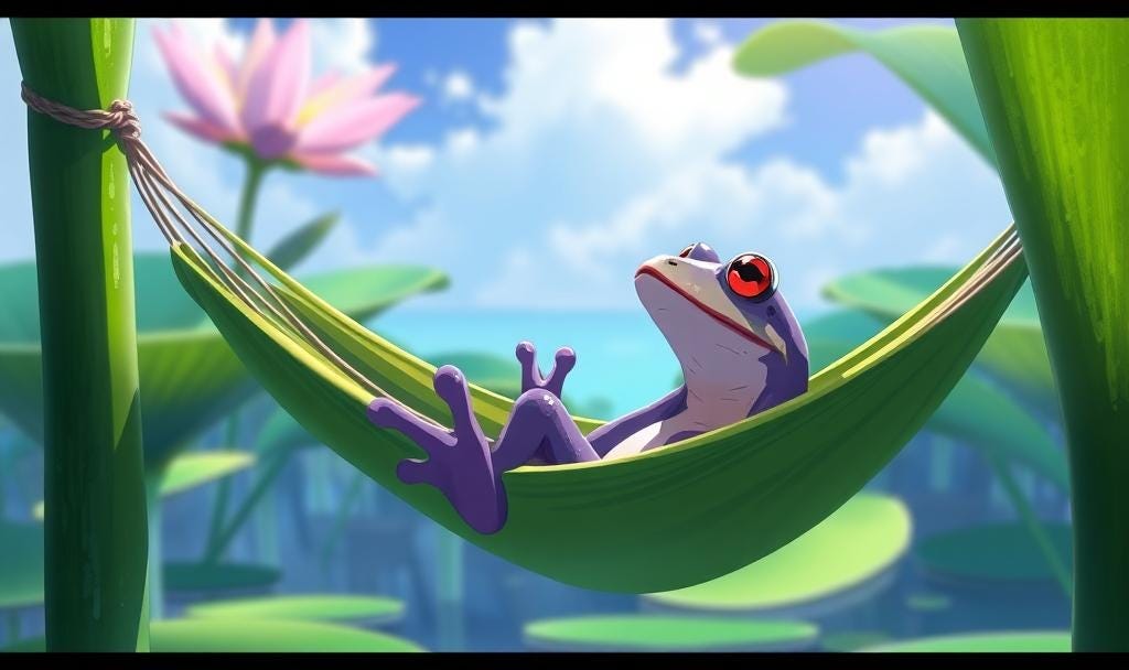 The Purple Frog and A Worthy Challenge | by Sharmistha Dey | Bumble Bee ...