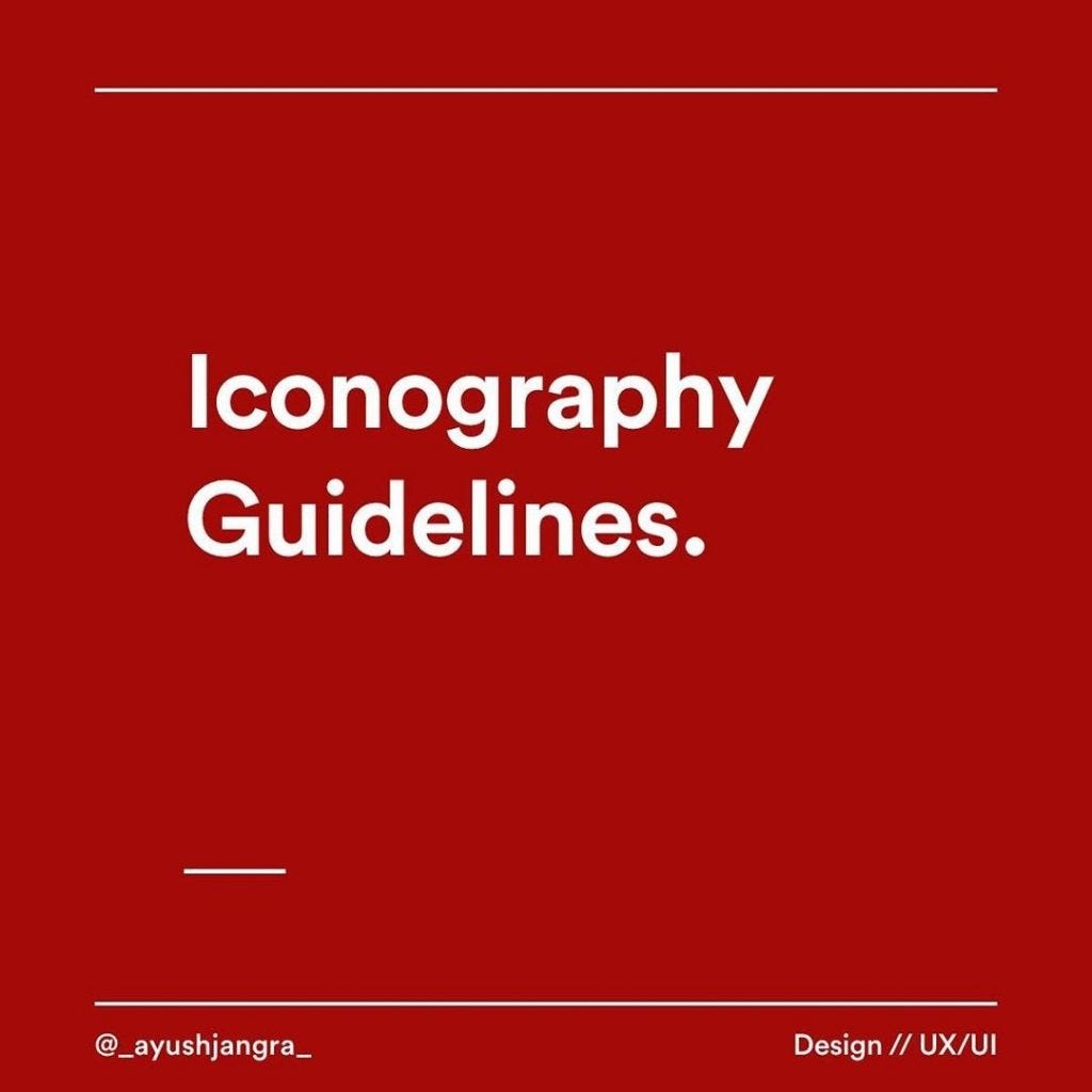 Iconography Guidelines. Iconography Guidelines 💎 ⠀ Courtesy of… | by ...