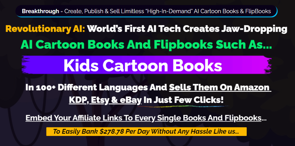 What is AI CartoonBook: Create AI Cartoon Books & FlipBooks | by Sophia ...
