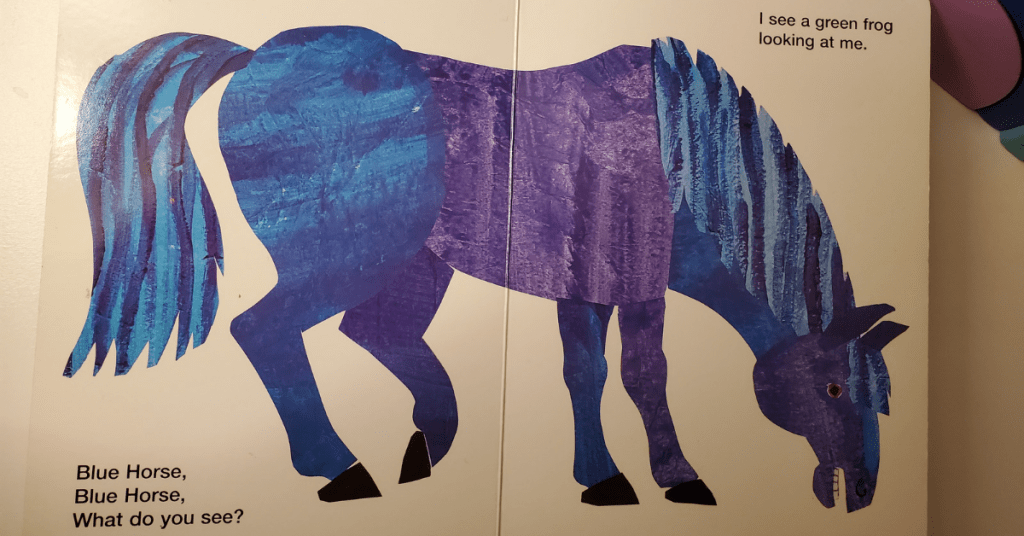 Blue Horse Eric Carle