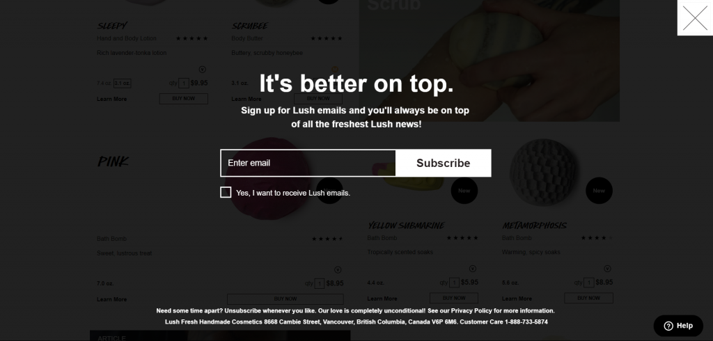 20 Brilliant Exit Intent Pop up Examples You Can Copy Today — 2018 ...