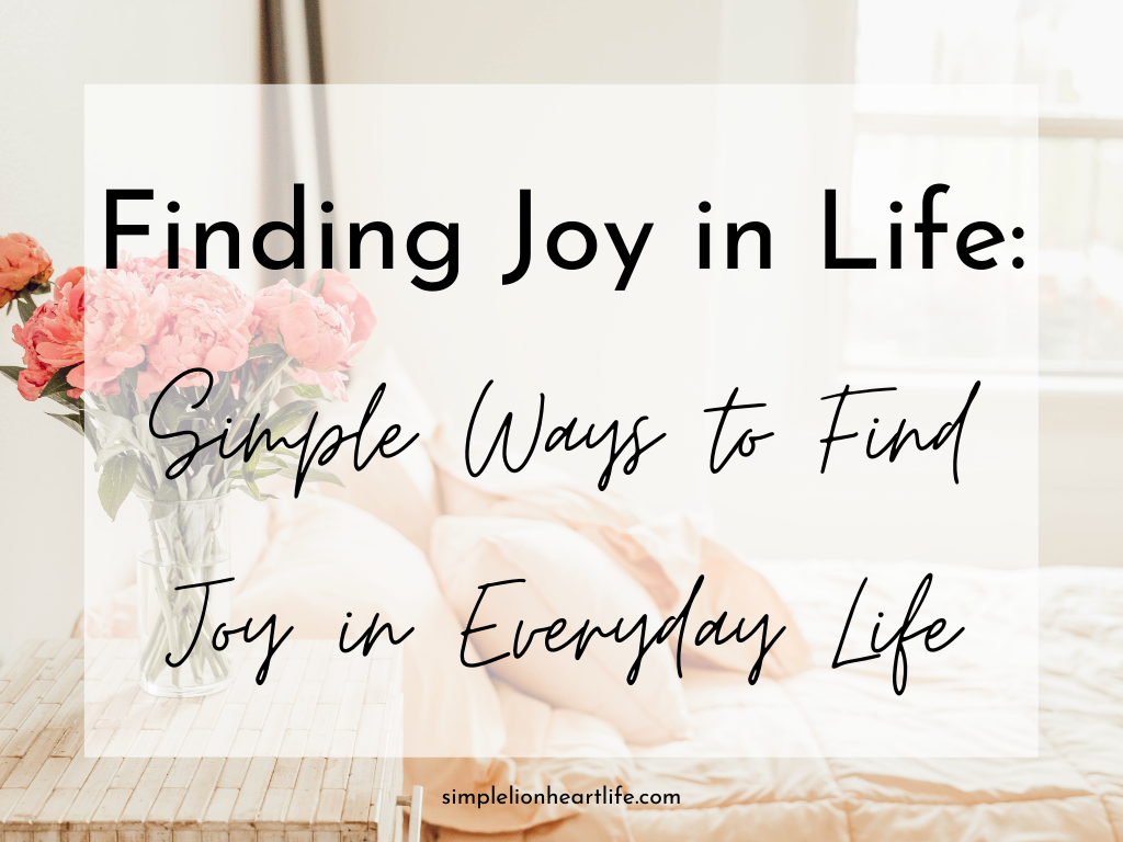 Embracing the Art of Slow Living: How to Find Joy in the Simple Things ...