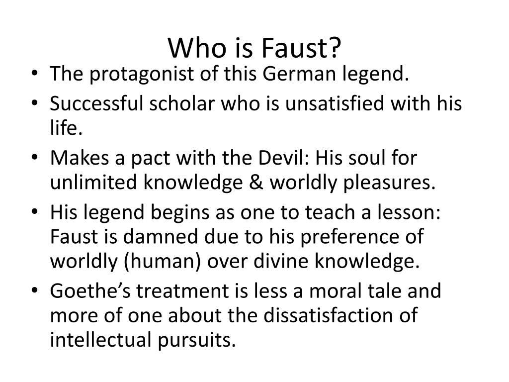 Can Faust save our souls?. Faust is a legendary figure in German… | by ...