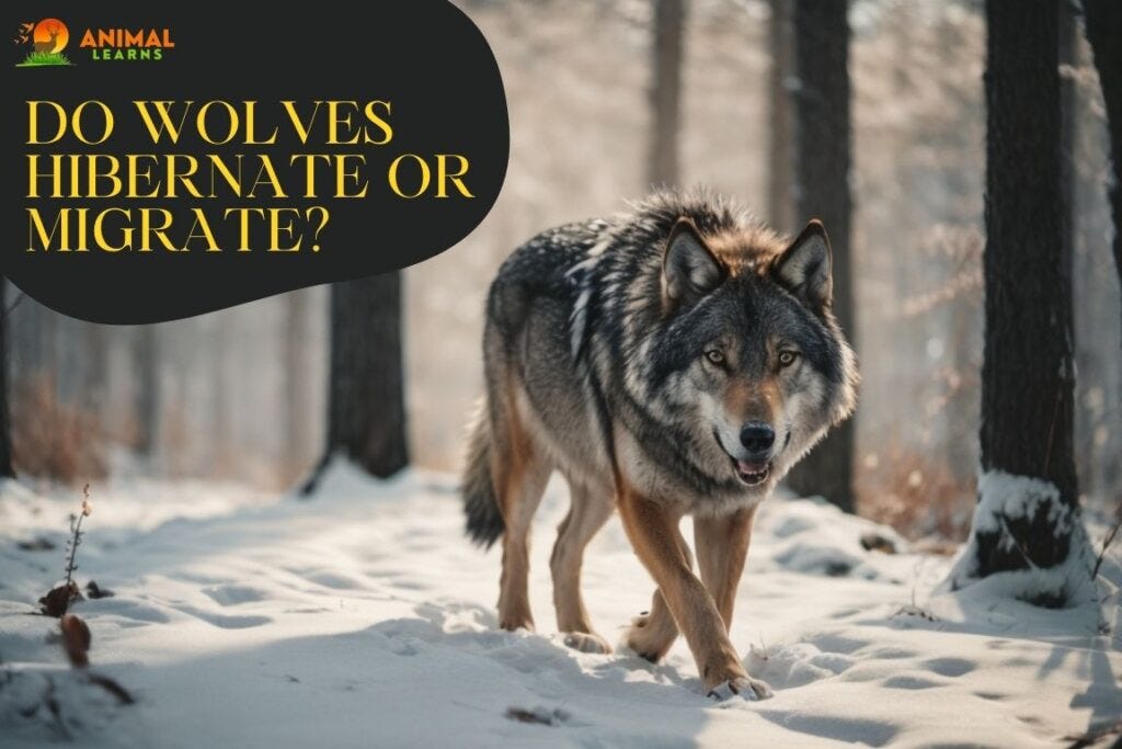 Do Wolves Hibernate or Migrate? The Hidden Truth About Hibernation | by Animal Learns | Medium