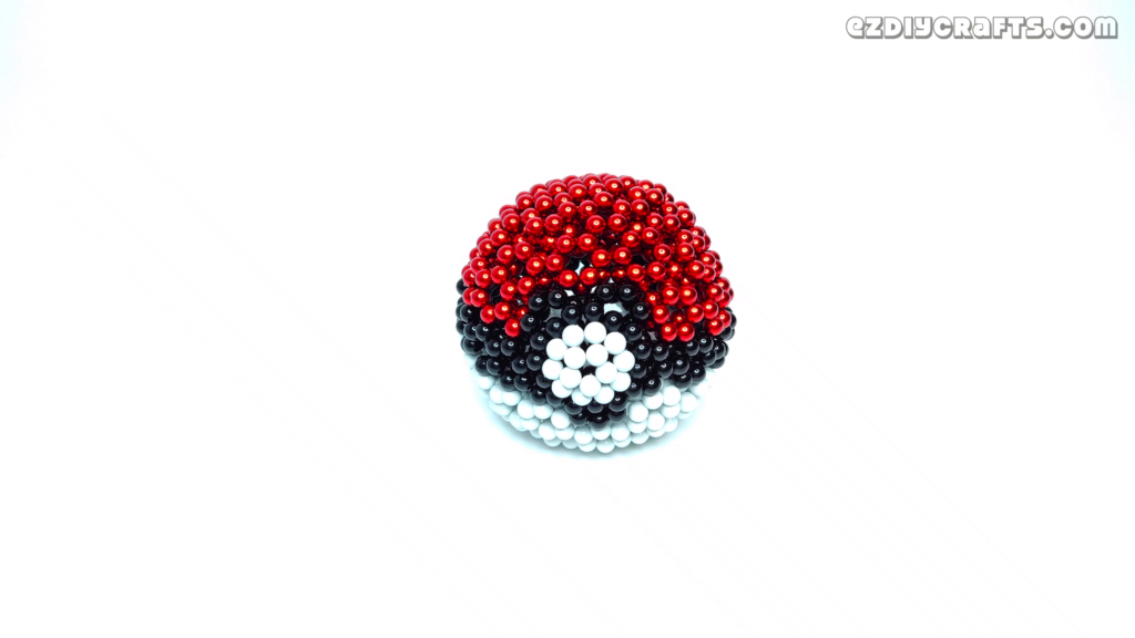 How To Build A PokeBall From 795pcs 5mm Magnetic Balls | by EZ DIY ...