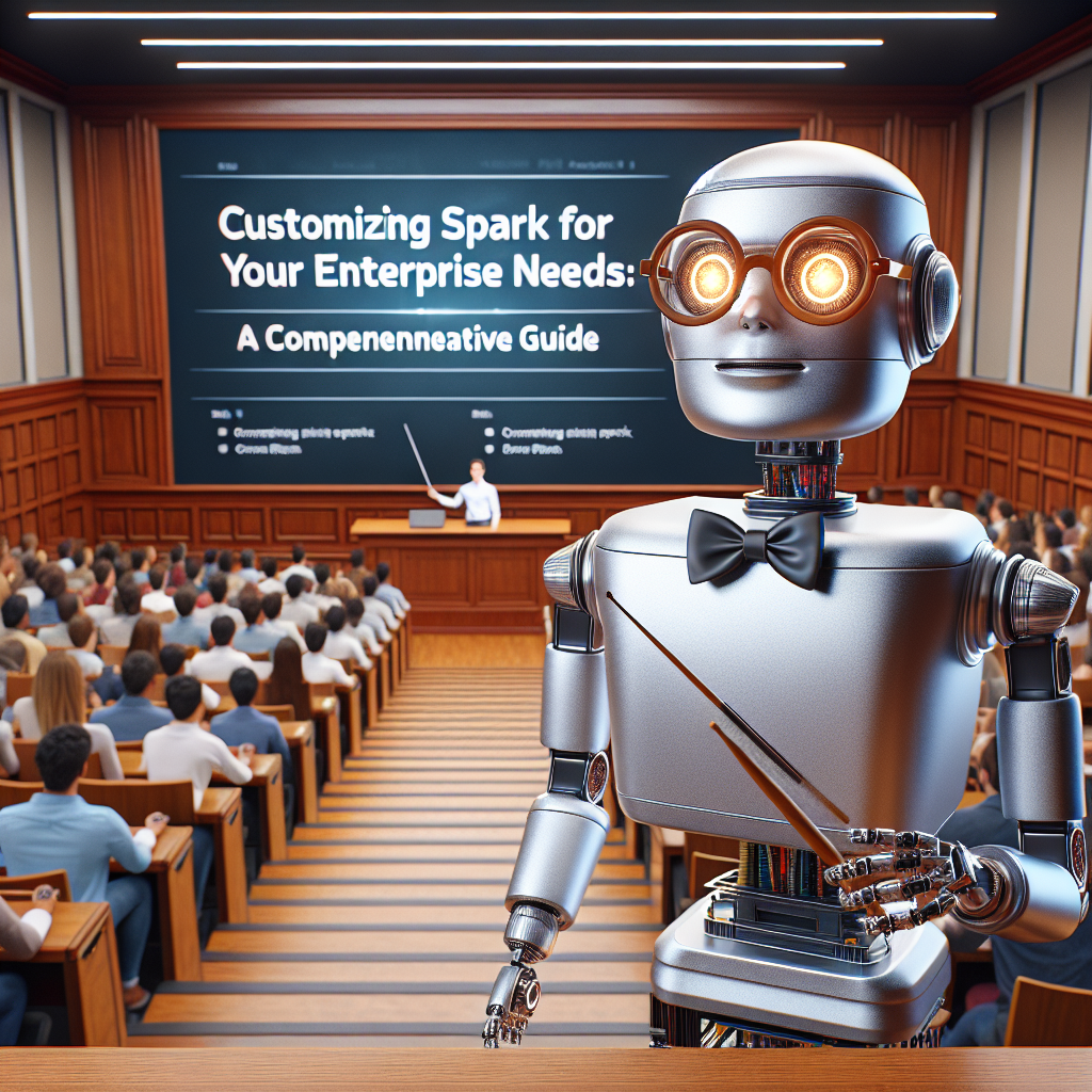 Spark Tutorial 19 — Customizing Spark for Your Enterprise Needs: A ... Spark Tutorial 19 — Customizing Spark for Your Enterprise Needs: A ...