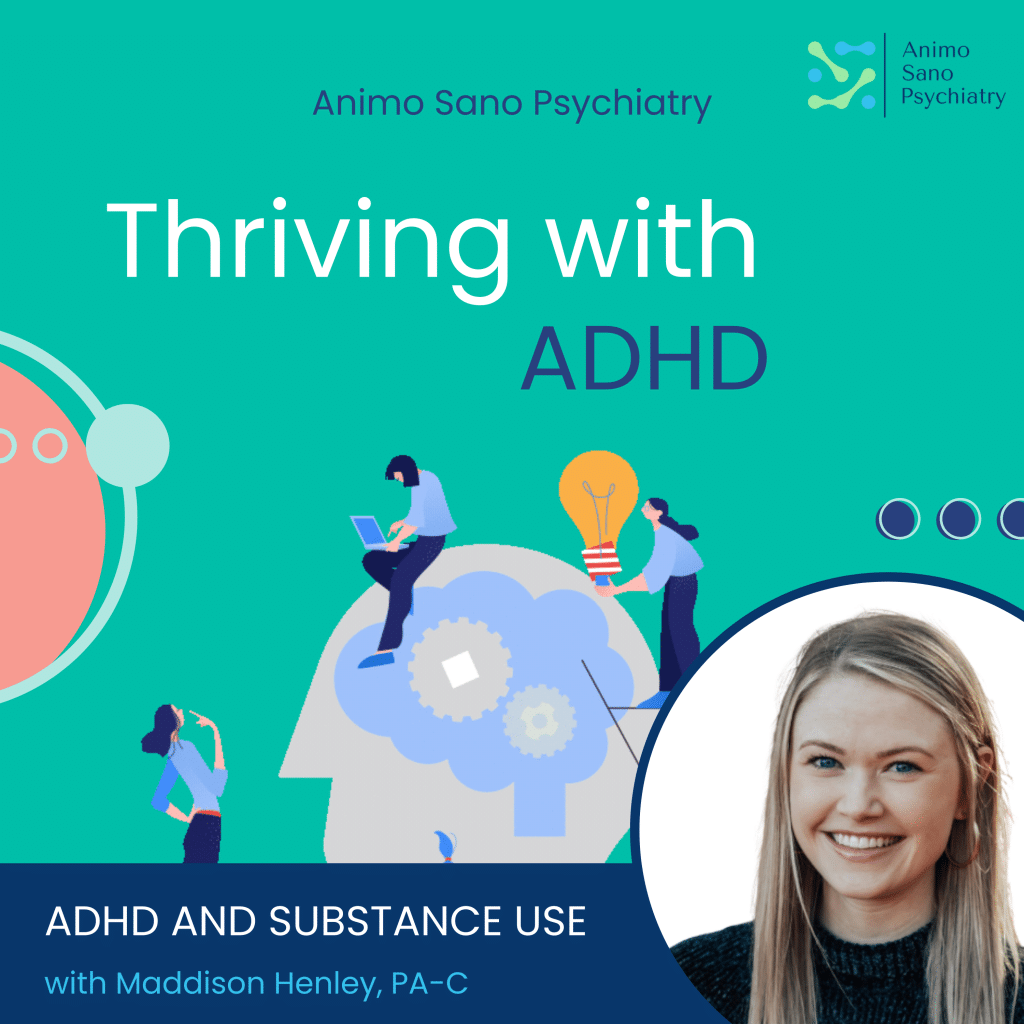 Thriving With ADHD Podcast: ADHD and Substance Use | by Dr Mina Boazak ...