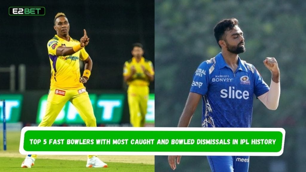 Top 5 Fast Bowlers With Most Caught and Bowled Dismissals in IPL ...