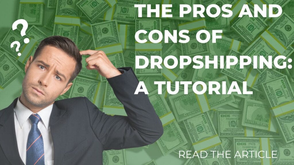 The pros and cons of dropshipping: A tutorial | by Christoph Neuwirth ...