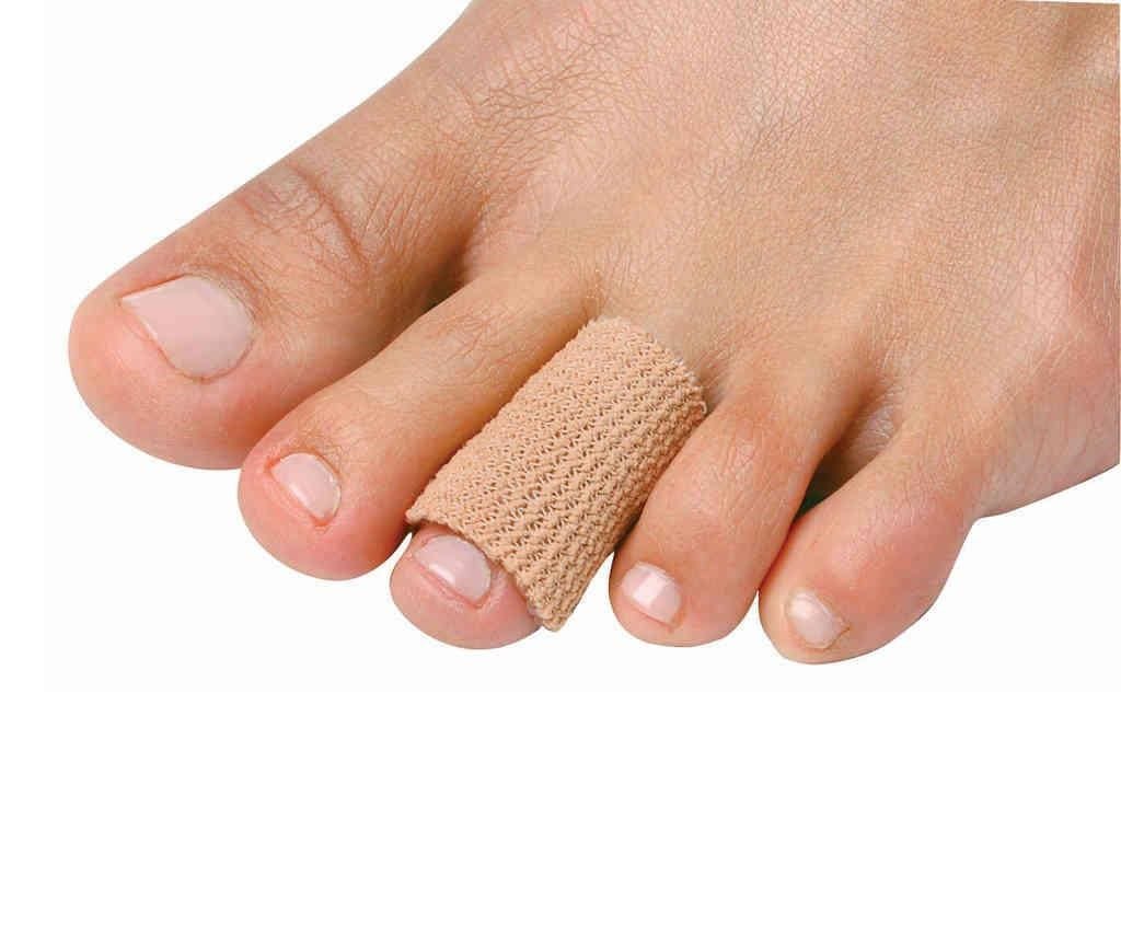PediFix Visco-GEL Fabric-Covered Toe Tube — Cushions Toes and Relieves ...