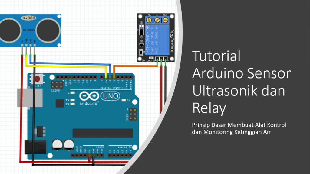 Tutorial Arduino Mengakses Sensor Ultrasonik HC-SR04 dan Relay | by ...