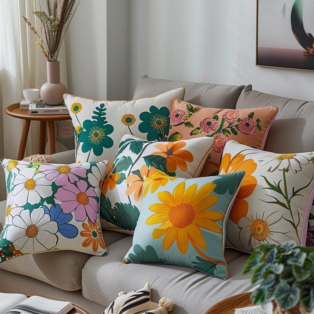 5 Space-Saving Flower Pillows for Limited Spaces | by Cursosmodulo ...