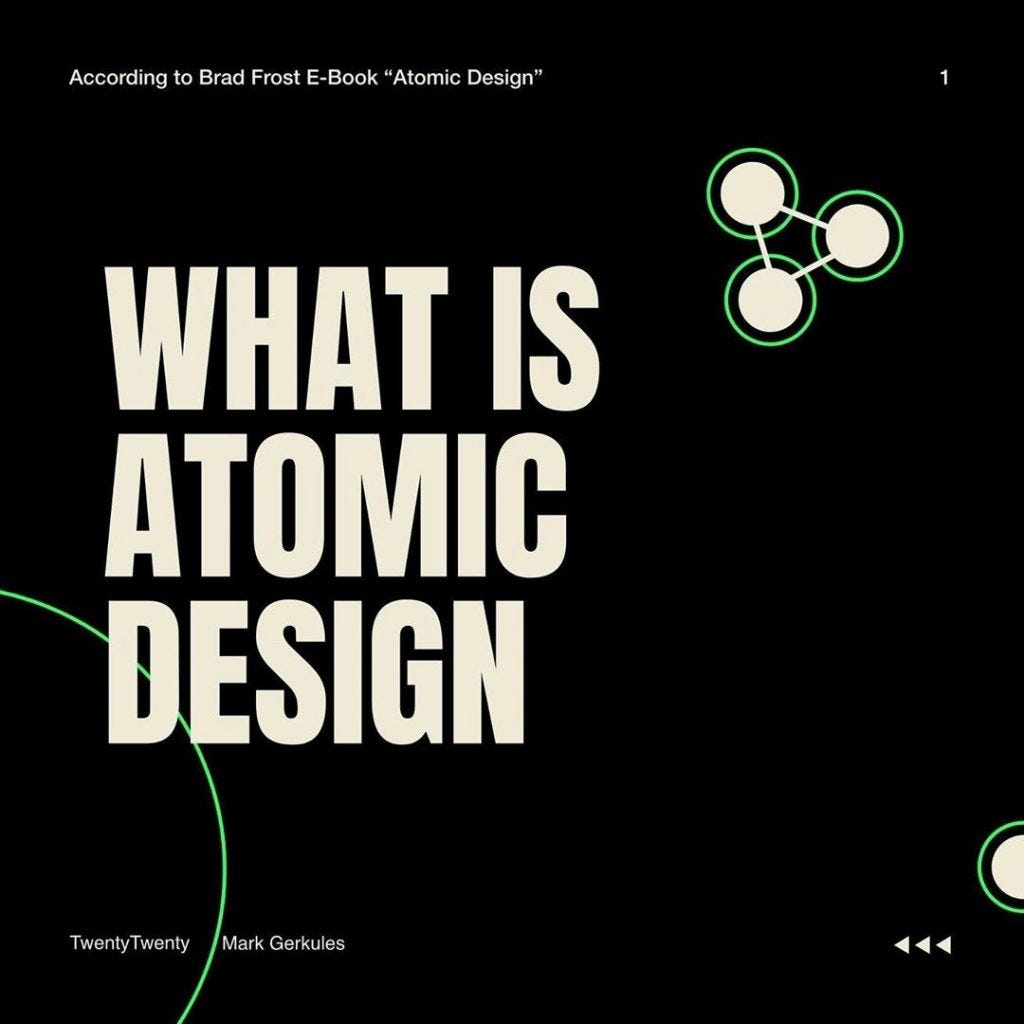 What is Atomic Design. What is Atomic Design 🦠 | by Ruslan Galba ...