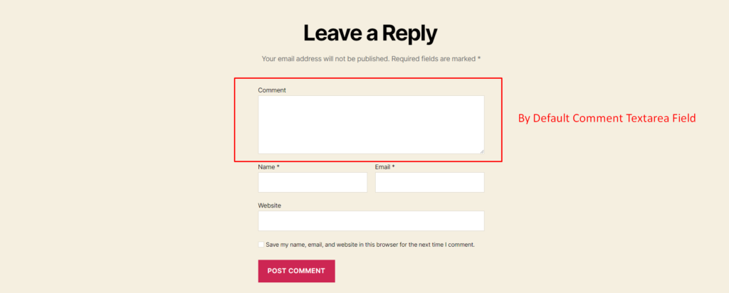How to Move Comment Text Field to Bottom | by WPThemehat | Medium
