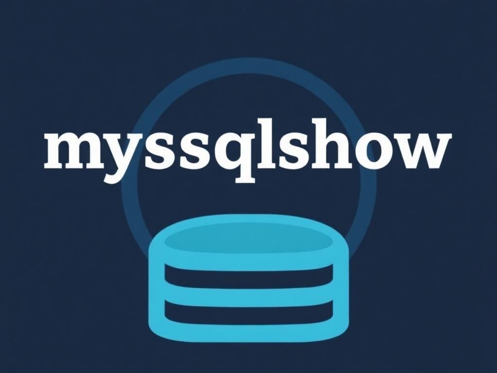 Exploring Your MySQL Schema with mysqlshow: A Quick Reference | by ...
